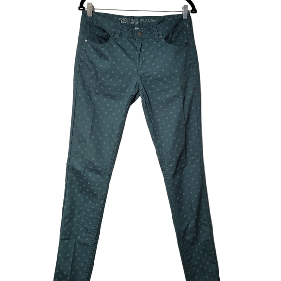 Toad&Co | Jeans | Toadco The Silvie Jean Slim Fit Polka Dot Size 8 ...